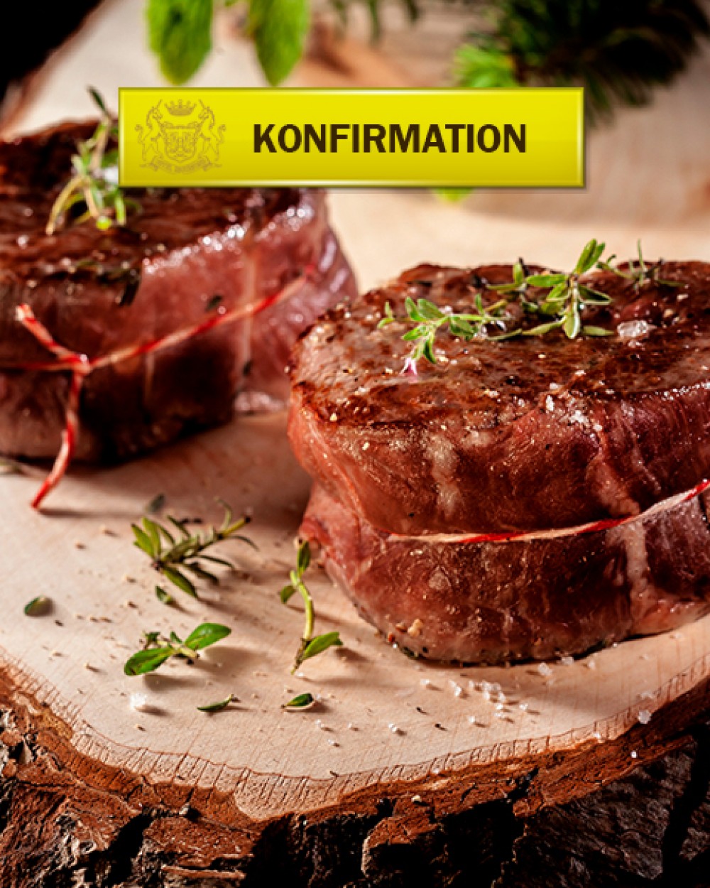 Premium Catering Luksus Konfirmations Buffet